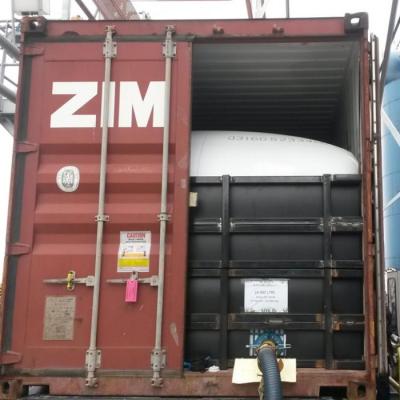Cina 24000 litri borsa flessibile di carico di Flexitank e scaricante superiore di Flexitank per l'olio da tavola dell'olio di mais in vendita