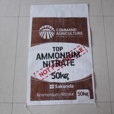 Cina 100% polipropilene 50 kg di sacchetti in tessuto PP tinta unita per l'imballaggio di fagioli di mais in vendita