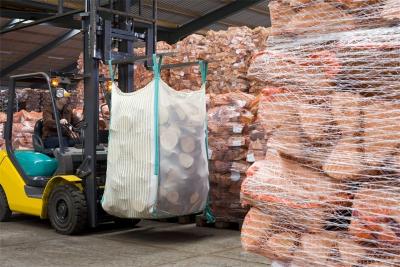 Cina Ventilated Big Package with Breathable Fabric for Wrap Big Bales Or In Pallets in vendita