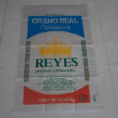 Cina 50kgs PP Woven Sack Bags Raffia Potato Packing Non Outer Inner Coated in vendita