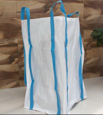 Cina 4 cinghie FIBC completamente avvolgono la grande borsa del grande della borsa tessuta pp dell'HDPE 2000kg Duffle del cemento in vendita