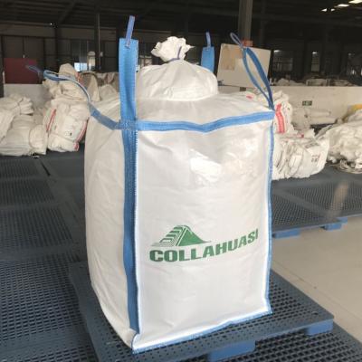 Cina 4 cinghie FIBC completamente avvolgono la grande borsa del grande della borsa tessuta pp dell'HDPE 2000kg Duffle del cemento in vendita