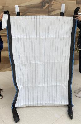 Cina Big Bales and Pallets Ventilated Big Bags with 500kg-1500kg SWL in Black and White in vendita