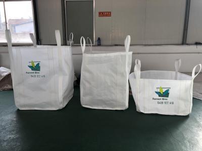 Cina Borsa tessuta pp di 100% FIBC la grande ha personalizzato il fondo piatto aperto superiore in serie per grano in vendita