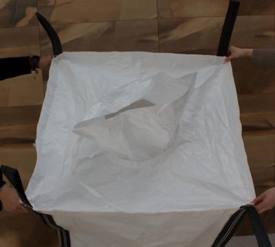 Cina 4 cinghie FIBC completamente avvolgono la grande borsa del grande della borsa tessuta pp cemento dell'HDPE 2000kg in vendita