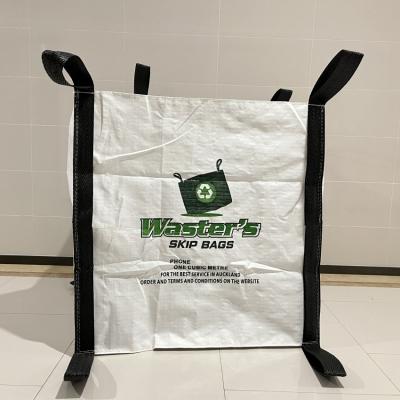 China 3 yards Skip van het de Zak Op zwaar werk berekende Afval van 4 Yardsdumpater Zakken voor Troepverwijdering Te koop