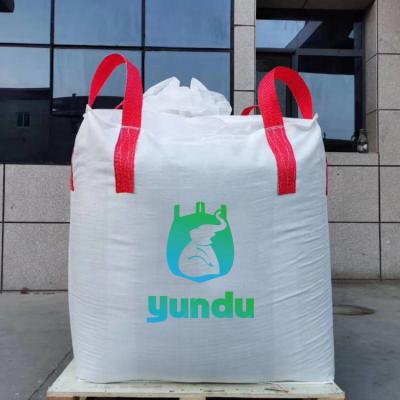 Cina 1000kg 100% PP FIBC Big Bag 90*90*120cm FIBC PP Borsa tessuta per l'imballaggio dei prodotti chimici in vendita