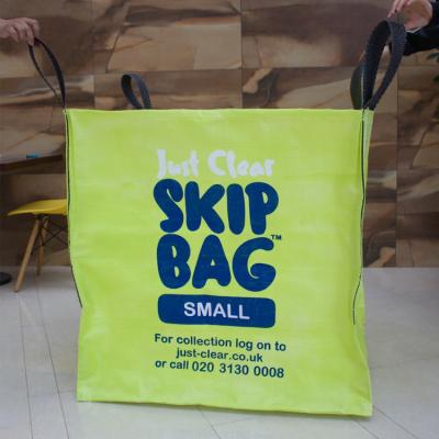 中国 2 Yards container waste Waste Skip Bags For Construction Waste Bin Bag 販売のため