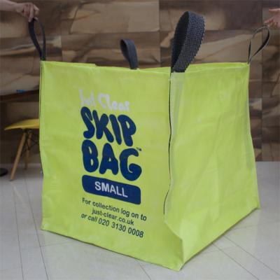 中国 2 Yards container waste Waste Skip Bags For Construction Waste Bin Bag 販売のため