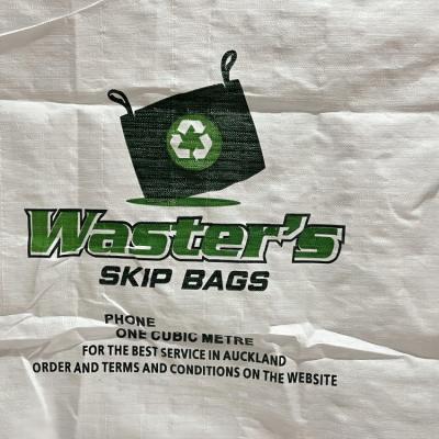 China 1000kg Dumpster 3 cubic yard Big Skip Bag For Domestic Waste rubbish bag Te koop