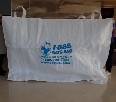 China os sacos grandes da faixa clara de 200g/M2 95*130cm laminaram a faixa clara enorme da eliminação do saco da tela à venda
