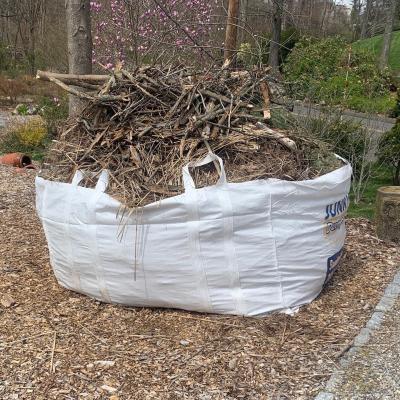 中国 Uパネルは3立方ヤード無駄が芝生庭ゴミのための袋をとばす庭の葉が出る 販売のため
