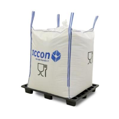 中国 1500kg FIBCパッキングの石灰石の石の土のためのバルク袋の容器PP大きい袋 販売のため