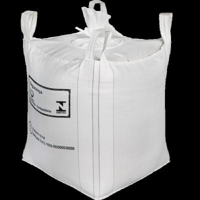 Cina China Factory Waterproof 1 Ton PP Jumbo Big Bag For Industrial Powder Granule Maxisacos in vendita