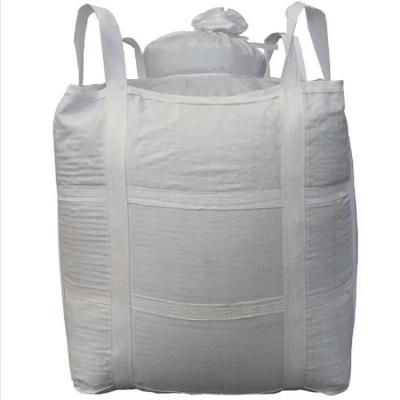 Cina 1.5 Tons Industrial PE Liner Bitumen FIBC Big Bag PP Woven Bulk Bag For Concrete Construction Materials in vendita