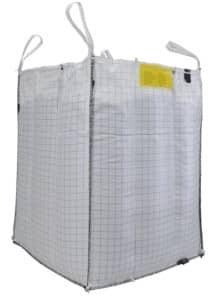 Cina 1.5 Tons Woven PP Big Bag Bulk Bag Antistatic Conductive Bag Type C Flammable Mineral Powder in vendita
