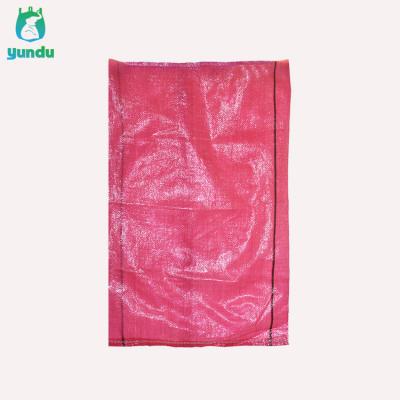 Cina 25kg Pp Woven Bag Breathable Mesh Fabric Red Black Transparent For Potato Onion Carrot in vendita