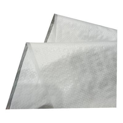 China Customized High Quality pp woven bag waterproof polypropylene 25kg 50kg woven bag Sugar and salt waterproof bag for sale Te koop