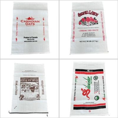 China PP Woven Sack Small Bag For Seed Sacos For Mineros Wheat Flour Bag PP Woven Fertilizer Bag Te koop