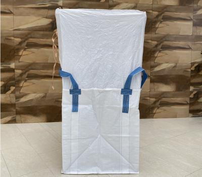 Cina 100*100*150cm FIBC Bulk Bag tessuto stratificato/piano/ventilato personalizzabile in alto e in basso in vendita