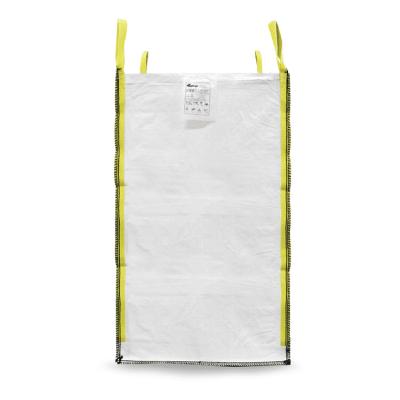 Cina Open Top Flat Bottom Side Seam Loops for U Panle Bulk Bags  High Quality size 100*100*150 cm ton bags in vendita