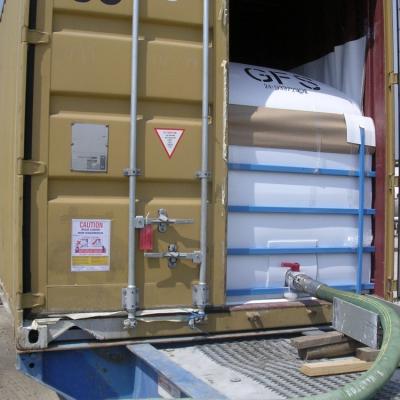 Cina Container per la spedizione alimentare non alimentare Flexitank Container per 20 contingenti con capacità di carico di 24000L in vendita