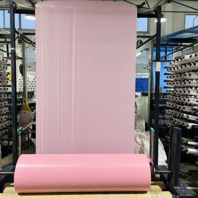 Cina Stampa su misura Sacchetti di tessuto in PP da 50 a 80 g di tessuto per imballaggi di massa in vendita