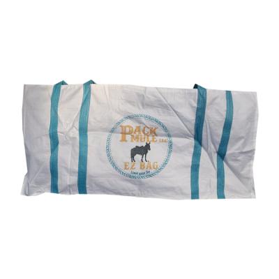 China Draagkracht 1000 kg-3000 kg Skip Custom Woven Polypropylen Bags Te koop
