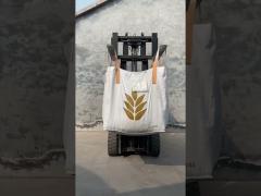 1 Tonne FIBC-Großbeutel mit Leitblech Q-Beutel PP-Jumbo-Big-Bags zum Verpacken von Tapioka-Mais-Weizen-Getreide
