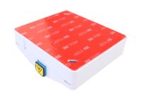 China Rosette with Pre-connectorized Invisible Cable Spool Fiber Interface Wall Plates Adaptor Module for sale