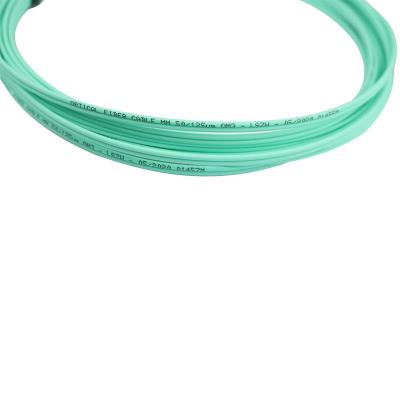 China OM3 Multi-mode Fiber Optic Patch Cables for High-Performance Networks  LC Connectors Various Jacket Options and G.652D G.657A2 Fiber Types Available for sale