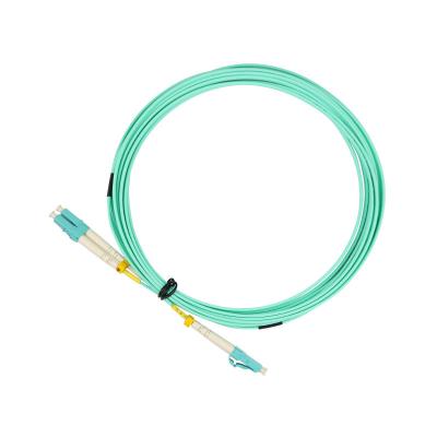 China OM3 Multi-mode Fiber Optic Patch Cables for High-Performance Networks  LC Connectors Various Jacket Options and G.652D G.657A2 Fiber Types Available for sale