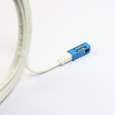 China Indoor double-ended prefabricated hybrid fiber optic cable assembly with SC XC connector for sale