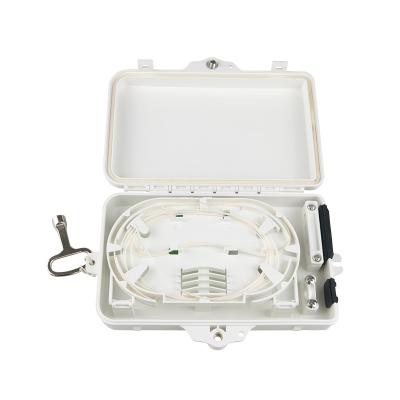 China IP66  ABS PC 8 Port LC Fiber Access Terminal Box for sale