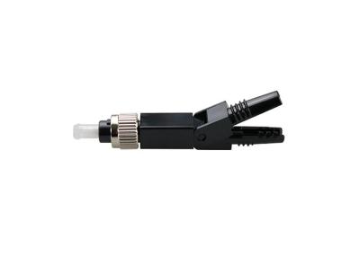 China Black 55mm FC UPC Fiber Optic Fast Connectors for sale