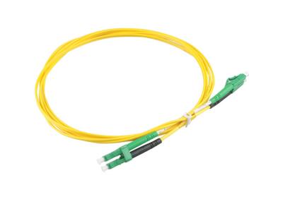 China LC Duplex 2.0mm SM 5m Fiber Optic Patch Cord Fiber Optic Jumper Patch Cords for sale