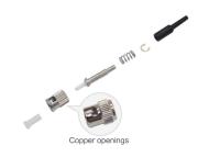 China ST UPC SX 0.25dB  Fiber Optic Patch Cords for sale