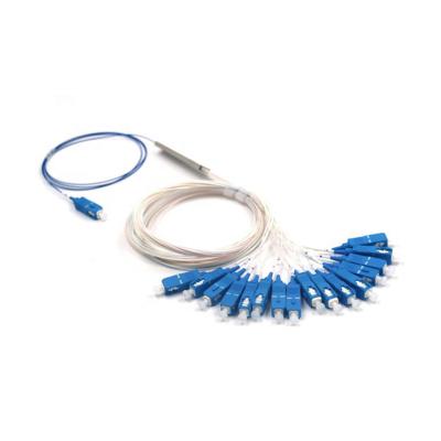 China Single Mode ISO9001 SC UPC 1x16 PON Fiber Optic Splitter for sale