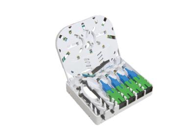 China FTTB 4 Port Fiber Termination Outlet Box for sale