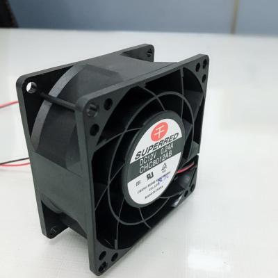 中国 ボール ベアリング/スリーブ軸受けのラック マウントの冷却ファン0.24-0.78A 60x60x20mm 販売のため
