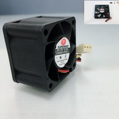 Cina cuscinetto a sfera della ventola di raffreddamento di CC 2.4W/cuscinetto della manica con 3 Pin Connector in vendita