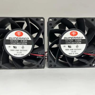 中国 コンピュータのためのプラスチックPBT DC CPUファン120x120x38mmのライト級選手の冷却ファン 販売のため