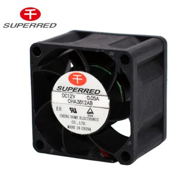 Cina Fan senza spazzola termoplastico del motore di CC 12V di PBT 38x28mm in vendita
