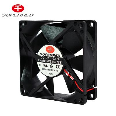 Cina Controllo PWM del fan di DC12V/24V 80x25mm PBT Q in vendita