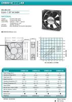 China 80x80x20mm High Airflow PBT Cpu Processor Fan for sale