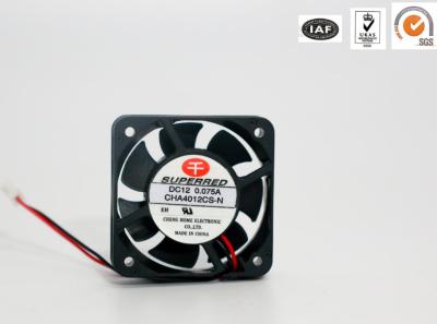 Cina Dc più fresco 4,95 CFM del fan 6000 giri/min. 12V del CPU di rendimento elevato con il cuscinetto della manica in vendita