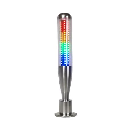 China ONN-M4S-A DC 24V IP50 LED Signal Tower Warning Light Green PC Aluminium Equipment Indicator Lights For CNC Machine Automation for sale