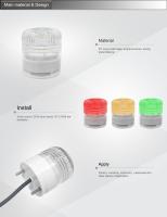 China ONN-M4D Multi Color Single Layer With Buzzer Industrial Warning Light For Cnc Machine for sale