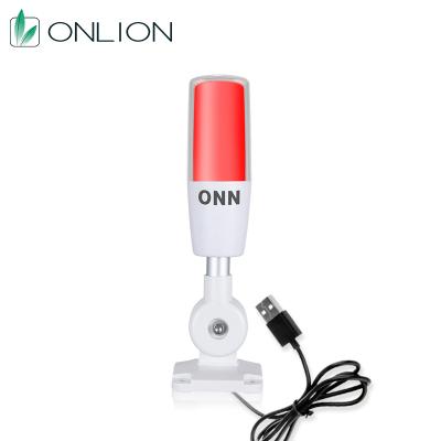 China ONN-M4T RS485 Serial Control Tower Light DC24V RYG / RGB LED Warning Light for sale
