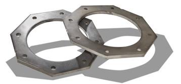 China Deep Draw Stamping Metal Machining Parts Heavy Gauge Stamping Bumper Plate for sale
